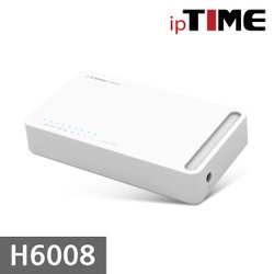 아이피타임 IPTIME 기가비트 8포트 스위치 스위칭 허브 H6008 - SSG.COM