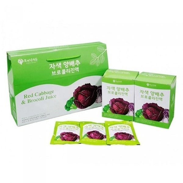 [네이처생명과학] 자색 양배추 브로콜리 진액 90ml x 30포 - SSG.COM