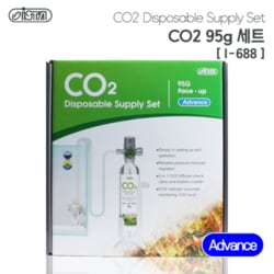이스타 미니 고압 Co2 set 어드벤스 95g(I-688) /수초 이탄 - SSG.COM