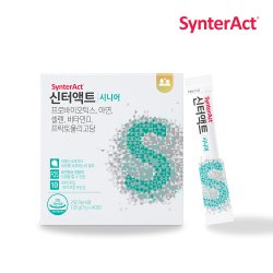 [신터액트] 시니어 유산균/아연/셀렌/프락토올리고당/비타민 3G*40포 - SSG.COM