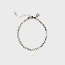 Pearl Ankle Bracelet - Silver - SSG.COM