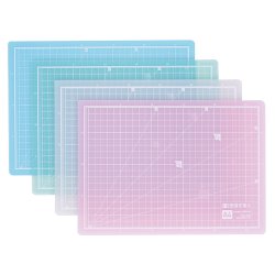 [현대오피스] 컬러투명 컷팅매트 HOM-A4 데스크매트 PVC매트 마우스패드겸용 - SSG.COM