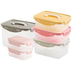 러블리락 원핸들 밀폐용기 6p set - SSG.COM