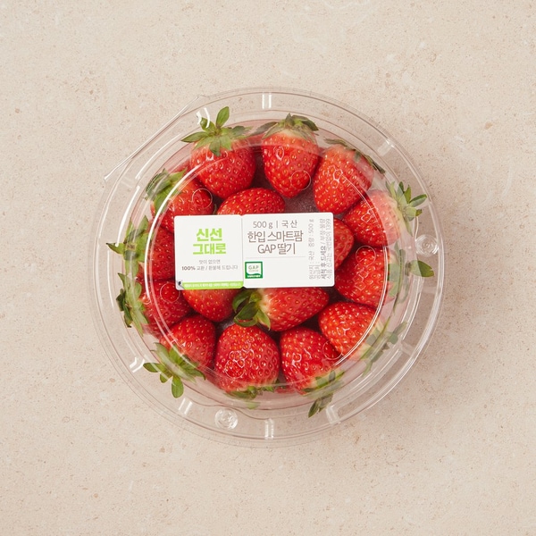 한입 스마트팜 GAP 딸기 (500g) - 이마트몰