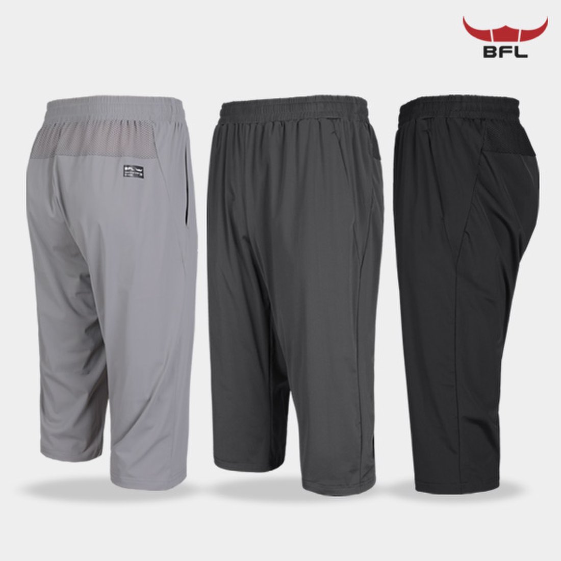 BFL 시원하게 입는 남성 기능성 아이스 쿨링 운동복 나일론 메쉬 7부 트레이닝 바지(KP41LP026M), 믿고 사는 즐거움 SSG.COM