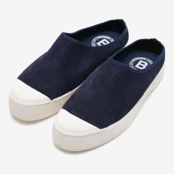 [BENSIMON] MULE LEATHER - NAVY - SSG.COM
