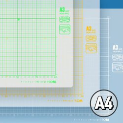 프롬 칼라 커팅매트 A4 - SSG.COM