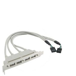 USB 전면 가이드 브라켓 브래킷 2.0 4포트 30 BB627 X ( 2매입 ) - SSG.COM