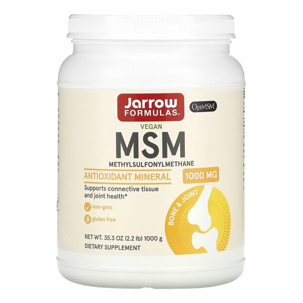 자로우포뮬러스 Jarrow MSM 엠에스엠 파우더 분말 가루 1 kg - SSG.COM