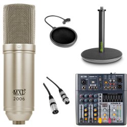 MXL 2006 콘덴서마이크 BKG-30 오인페 세트 i30FCS15 - SSG.COM