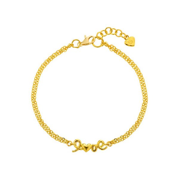 여자 순금 팔찌 체인 러브 하트 24K 3.75g 18K장식 - SSG.COM