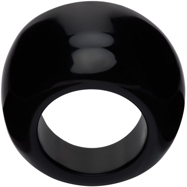 [Sophie Buhai]Black Onyx Donut Ring - SSG.COM