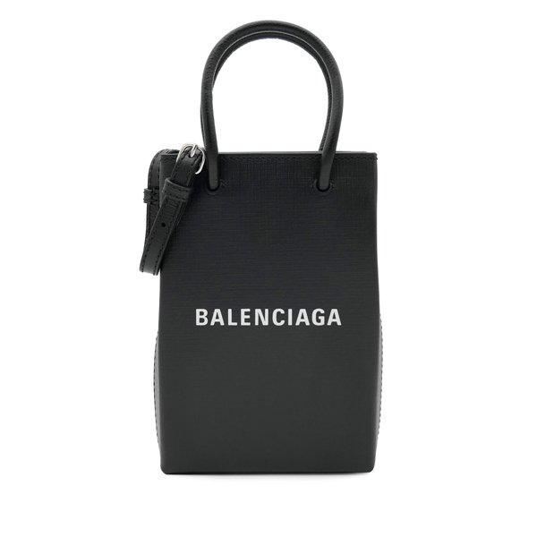 [발렌시아가] 폰 홀더 크로스백 593826 0AI2N 1000 - SSG.COM