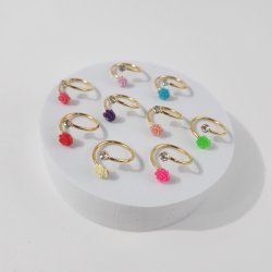 국산 KC 인증 유아동 장미와 큐빅스톤의 반지 쥬얼리 패션반지 1863 - SSG.COM