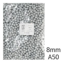 A50_8mm_회색 아크릴구슬 500gx1봉 - SSG.COM