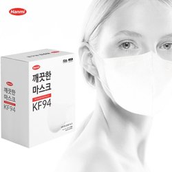 한미 보건용 의약외품 깨끗한마스크 KF94 마스크 25매 - SSG.COM