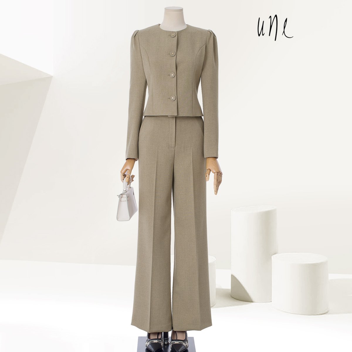 윈(une) [SET]칼라리스자켓+와이드슬랙스SET - SSG.COM