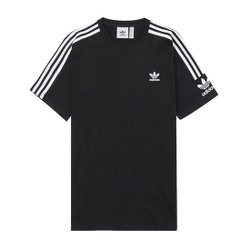 남성 아디컬러 클래식 트레포일 반팔 티셔츠 블랙 IA6344, 신세계몰