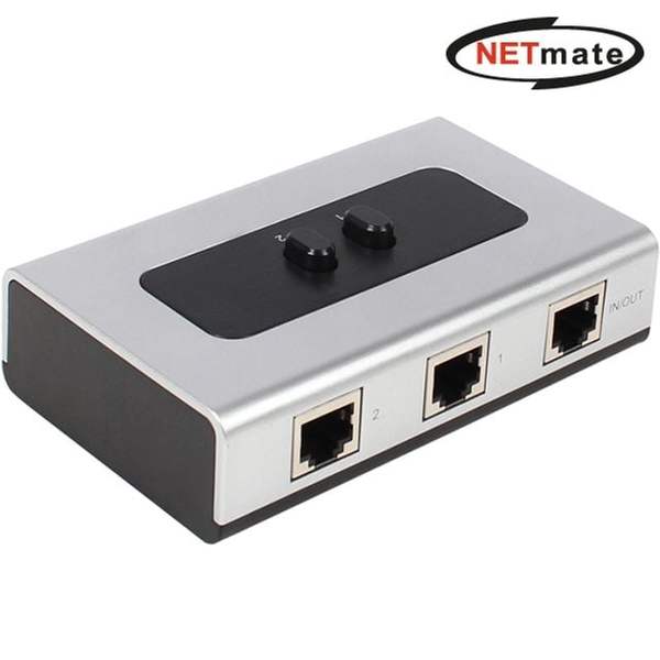 NETmate UTP 2대1 인터넷 수동선택기/랜선택기 - SSG.COM