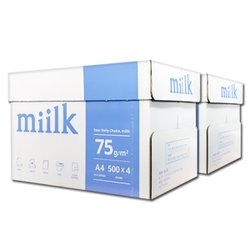 밀크(Miilk) A4용지 75g 2박스(4000매) - SSG.COM
