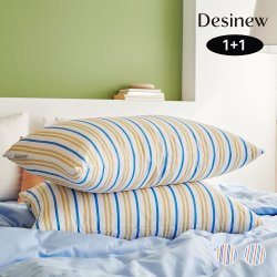 [리뷰이벤트] 뉴노멀 항균 비긴 믹스 스트라이프 베개커버 40x60 2P 3color - 이마트몰