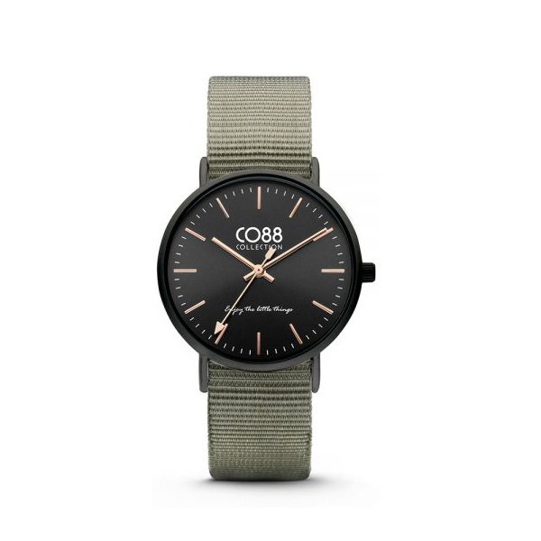 CO88 데일리 나토 스트랩 손목시계 블랙 8CW-10037[무료배송] - SSG.COM