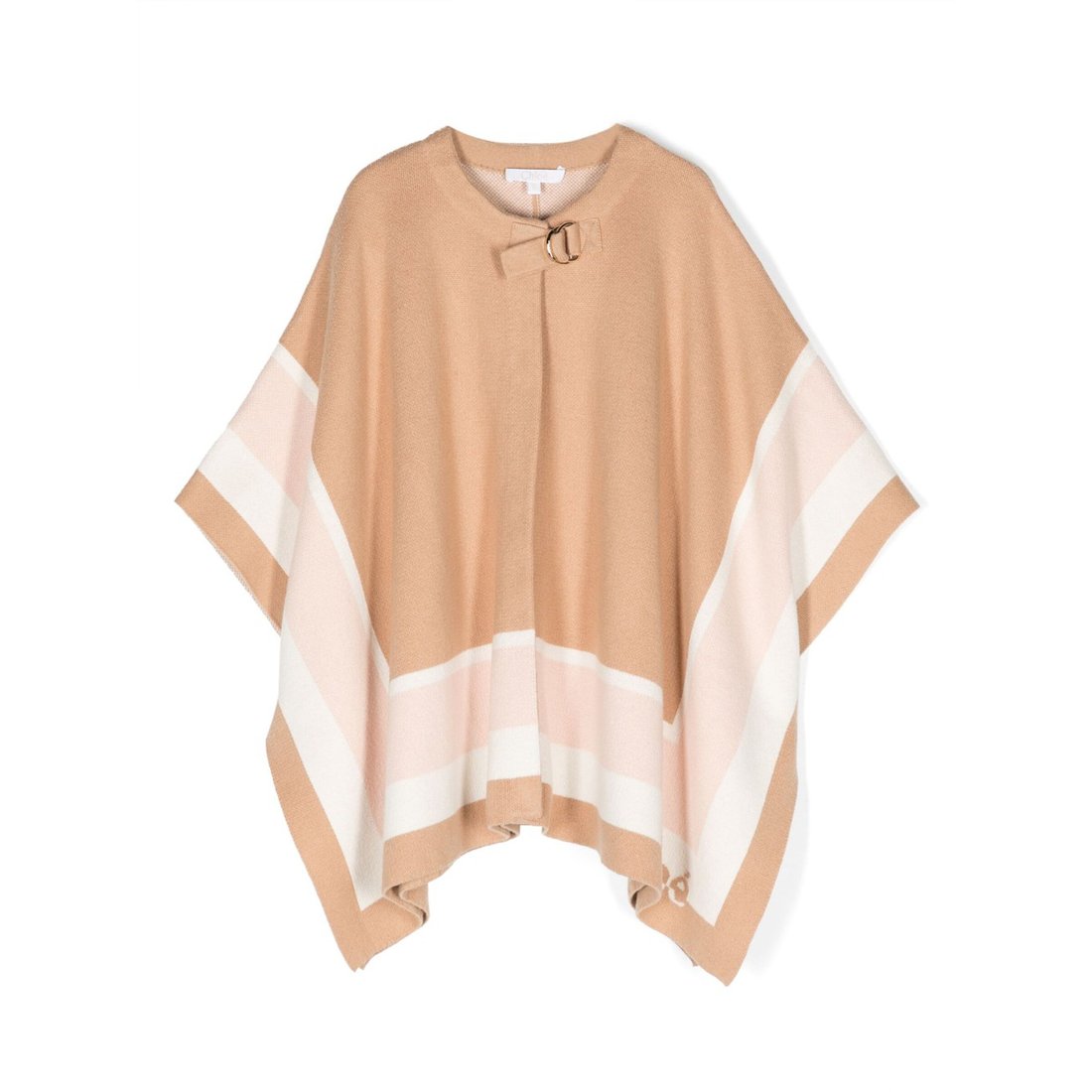 클로에 키즈 스트라이프 디테일 비대칭 판초 코트 C16443 20470105, 믿고 사는 즐거움 SSG.COM