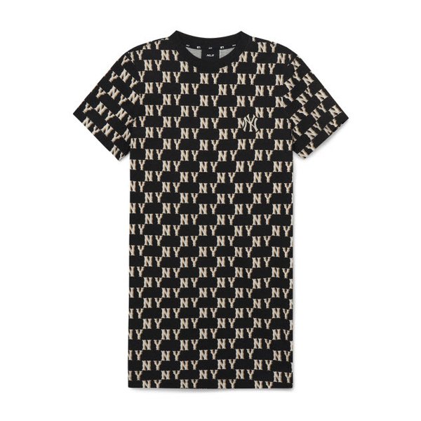 여성 클래식 모노그램 반팔 원피스(3FOPM0133-50BKS) - SSG.COM