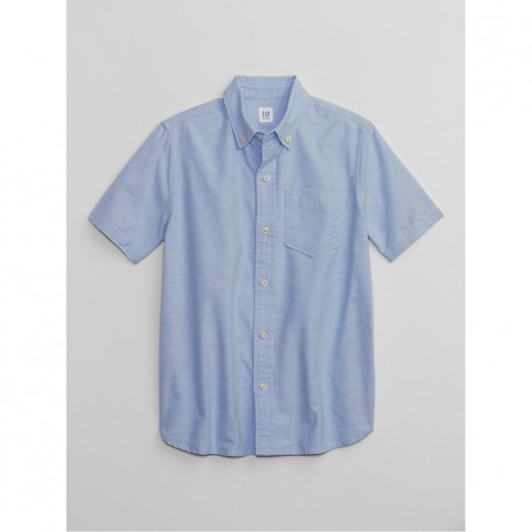 갭 GAP 키즈 아동복 유니폼 옥스포드 셔츠 - 블루 opal 6700182 - SSG.COM
