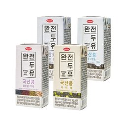[한미]완전두유 국산콩두유 190ml 64팩(검은콩/고칼슘/2_(2692463) - SSG.COM