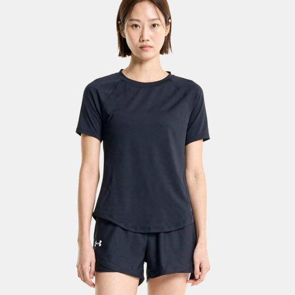 언더아머 티셔츠 1368178 검정 여성 UA RUSH™ 반팔 - SSG.COM
