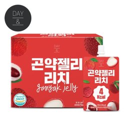 데이앤 곤약젤리 리치 130ml x 10팩 1박스 - SSG.COM