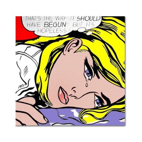 DIY 페인팅 울기시작한 그녀 PB09 (25x25)_(1495644) - SSG.COM