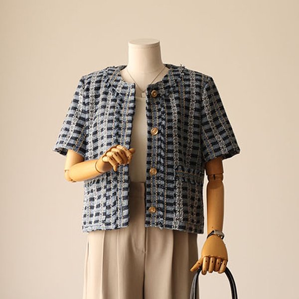 coco 트위드 반팔자켓 - SSG.COM