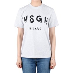 [MSGM] 브러시드 로고 반팔티 (2000MDM510 200005 94) - SSG.COM