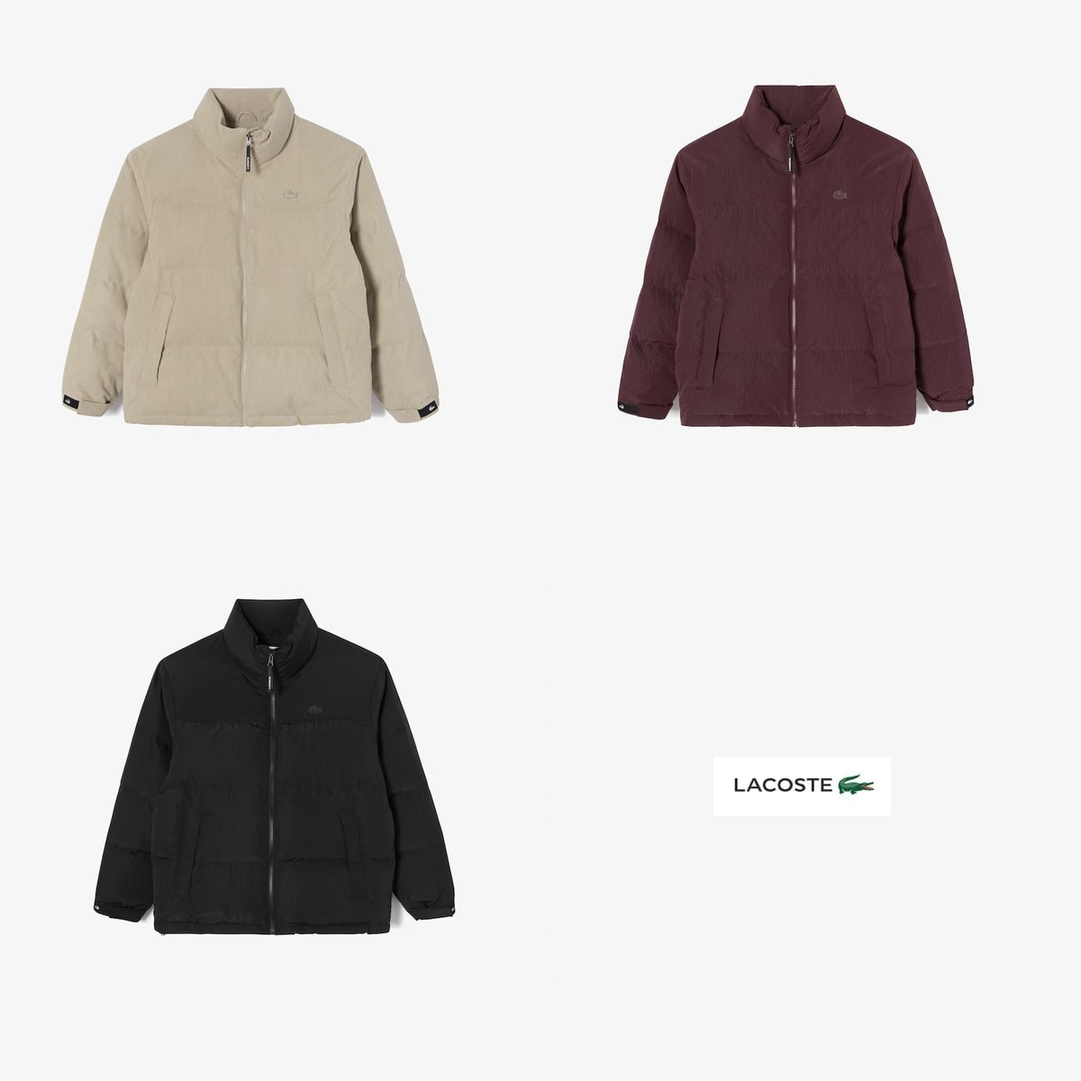 라코스테 스포츠 남성 하이넥 헤비 다운 점퍼 BH713E-54N - SSG.COM