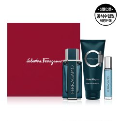 [공식수입원] 페라가모 인텐스 레더 EDP 100ml + 10ml + 샤워젤 100ml 코프렛 세트 - SSG.COM
