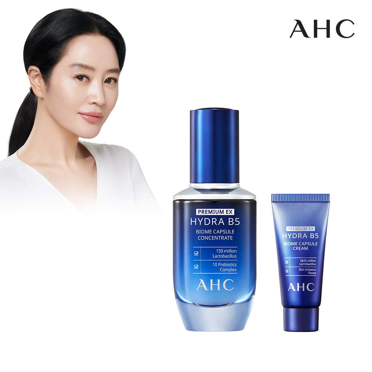 [행사] AHC B5 바이옴 캡슐 컨센트레이트 30ml+크림 15ml - SSG.COM