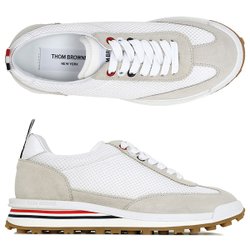 톰브라운 화이트 RWB 테크 러너 스니커즈 FFD054A 06552 100 - SSG.COM