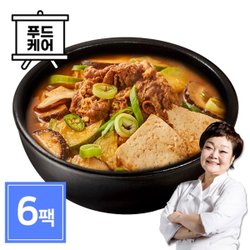 차돌양지 된장찌개 600g x 6팩 - SSG.COM