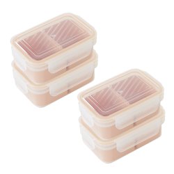 나눔쉐어 밀프랩 용기 480ml 2칸 4P - SSG.COM