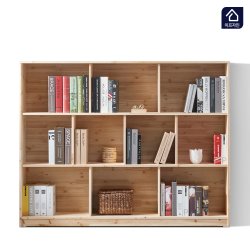 이프자인 뉴 삼나무 원목 3단책장 1500 - SSG.COM