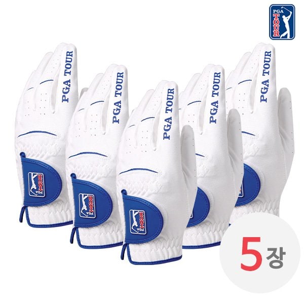 [5장세트] PGA TOUR 맥스 플렉스 합피 장갑 5장 - SSG.COM