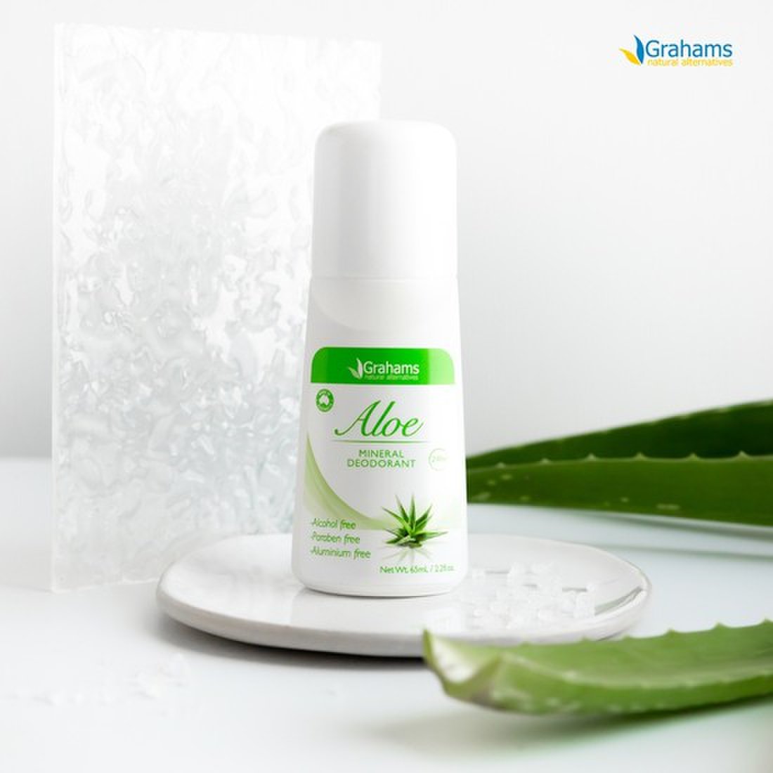 내추럴 미네랄 데오드란트 알로에 롤온 65mL, 믿고 사는 즐거움 SSG.COM