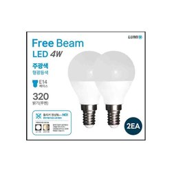 프리빔 LED4W 주광색_E14_2P - SSG.COM