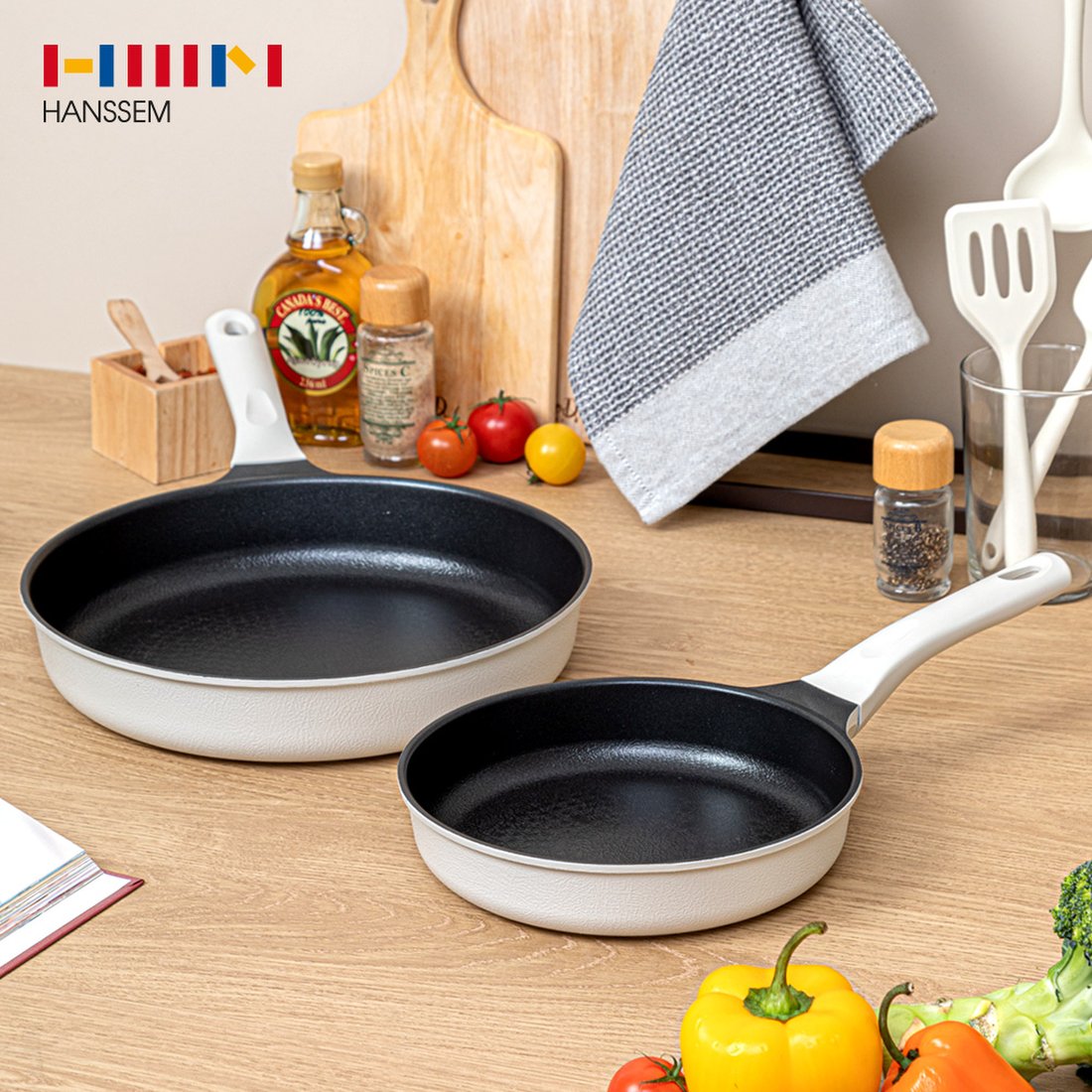 [무료배송]마이쿡 비숑 IH 프라이팬 2종세트(프라이팬28+궁중팬28cm), 믿고 사는 즐거움 SSG.COM