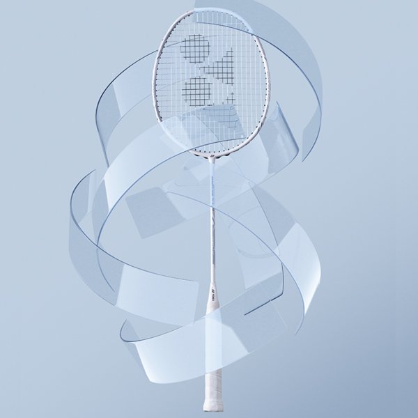 요넥스 나노플레어 넥스테이지 배드민턴라켓 화이트 4U - SSG.COM