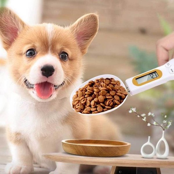 [JHQRZGHP_4A]화이트 스쿱 강아지사료저울 사료스푼 - SSG.COM