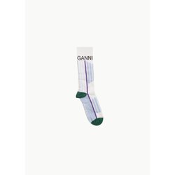 GANNI COTTON BLEND SPORTY SOCKS (2 COLORS) - SSG.COM