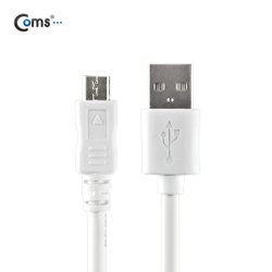 [IT887] Coms USB/Micro USB(B) 케이블, White 3M - SSG.COM